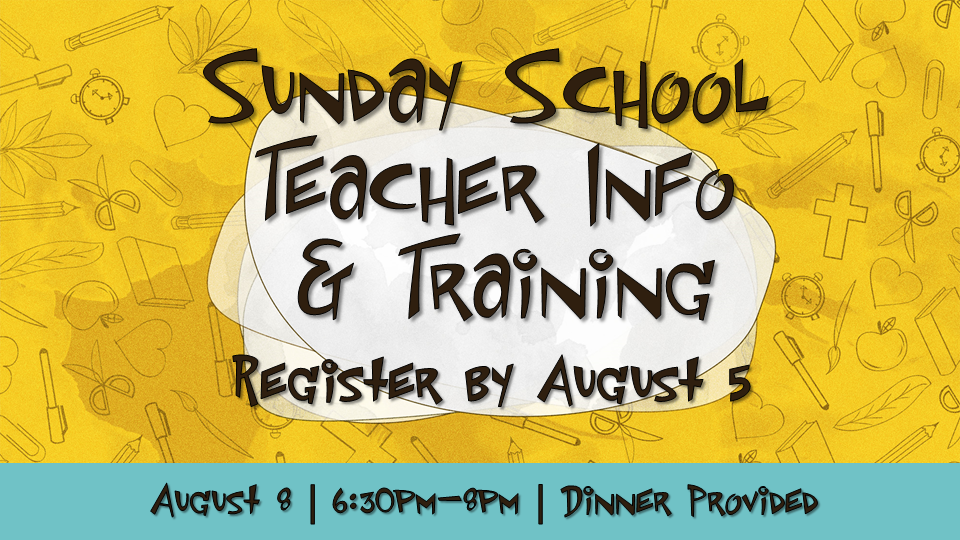 Sunday School Teacher Info & Training | Peace Lutheran Church